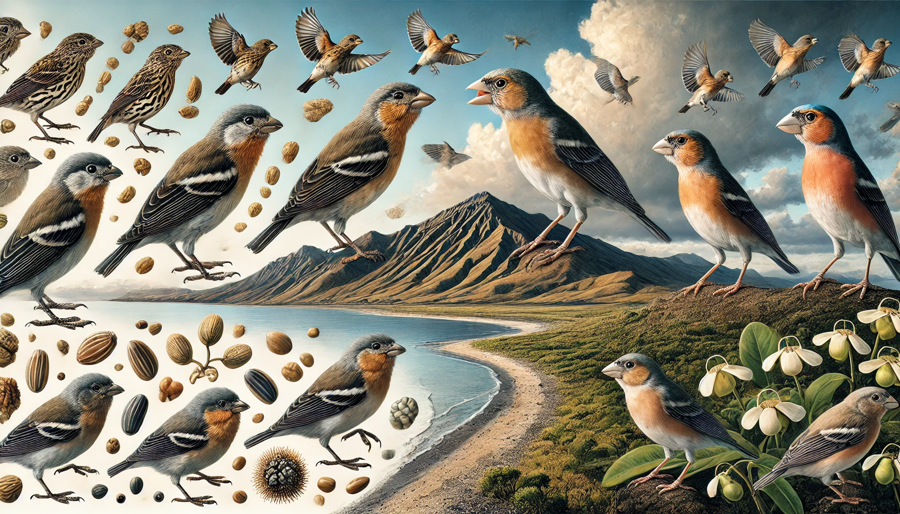 Evolution in Aktion: Natürliche Selektion bei Galapagos-Finken